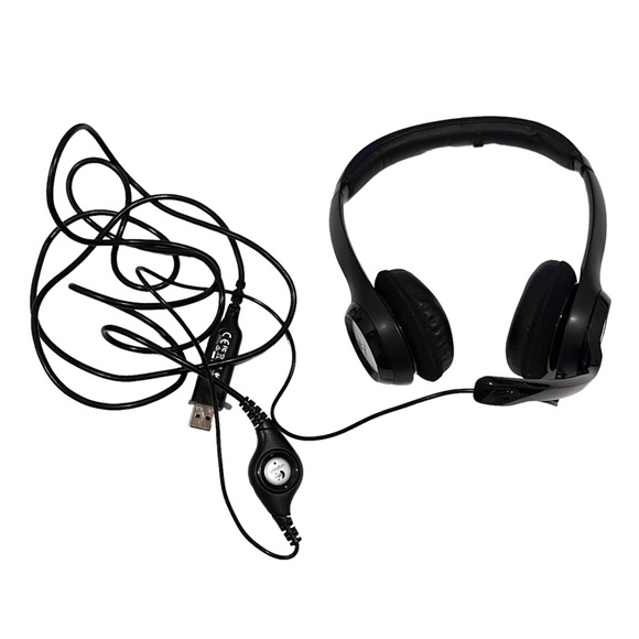 Logitech | Headphones | Logitech Wired Headset Usb | Poshmark